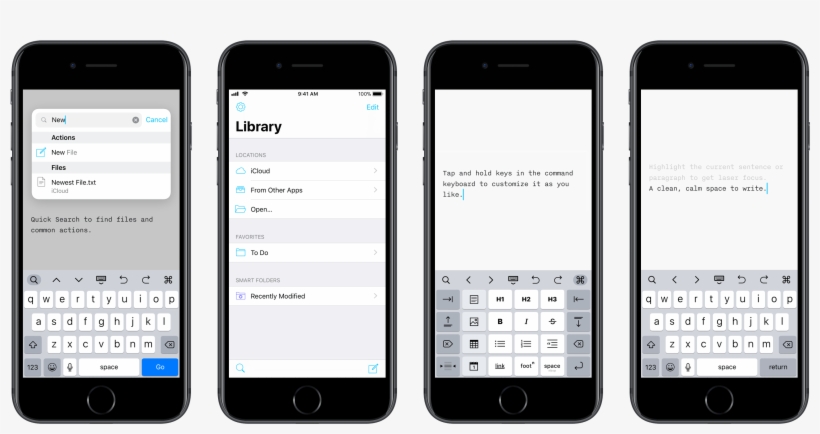 Ia Writer 5 For Iphone - 2910x1522 PNG Download - PNGkit