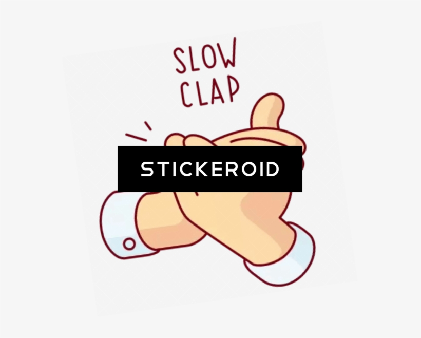 Slow Clap - 577x578 PNG Download - PNGkit
