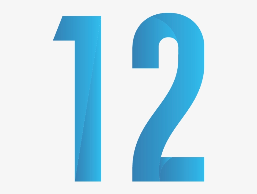 Number 12 Png - 600x600 PNG Download - PNGkit