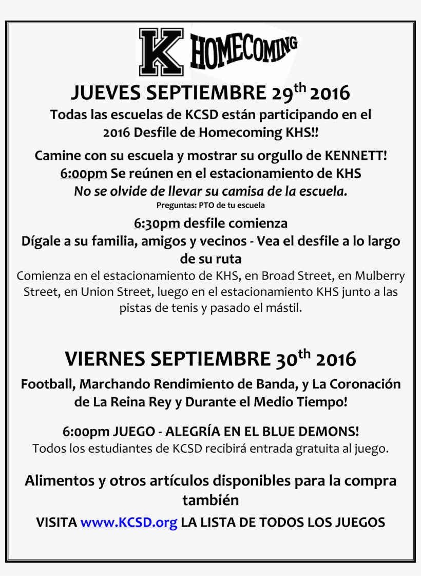 Kcsd Homecoming Es - 2347x3096 PNG Download - PNGkit