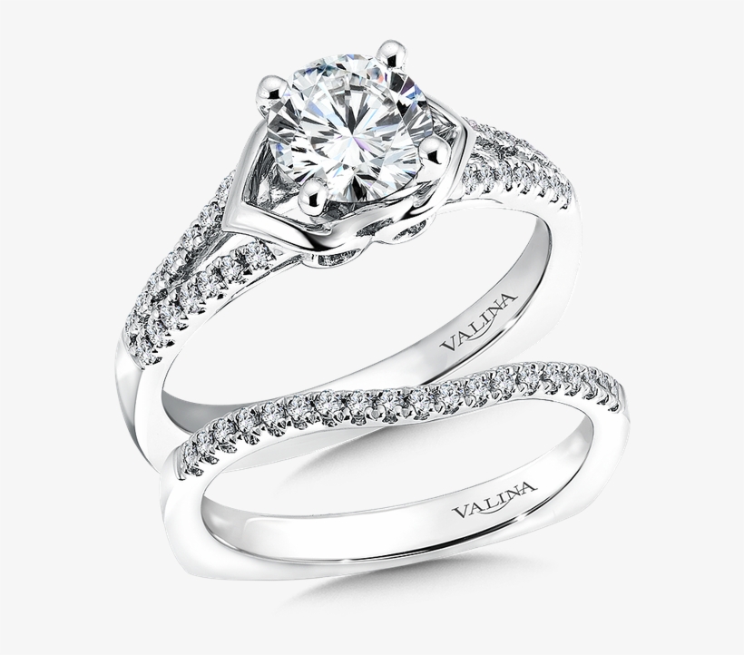 Valina Mounting With Side Stones - 800x800 PNG Download - PNGkit