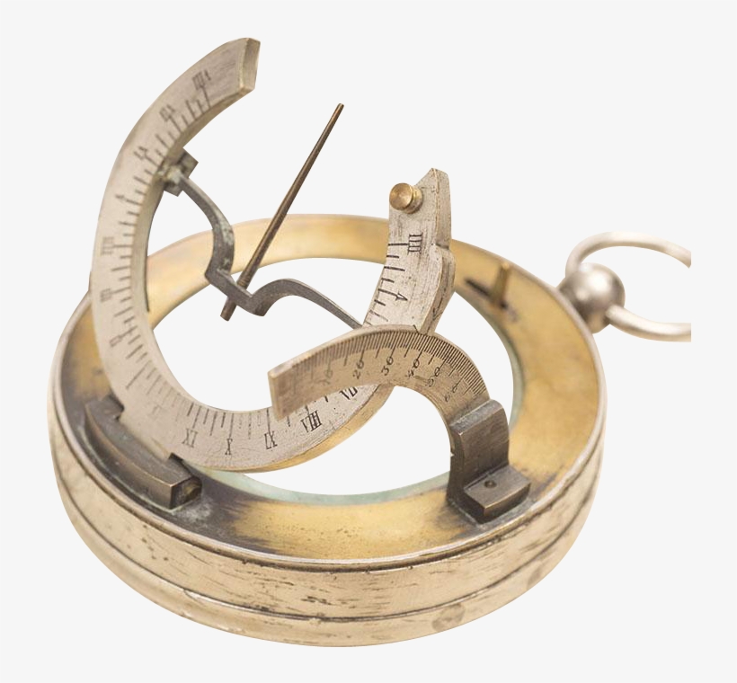 Antique Xix Nautical Sundial By Secretan A Paris In - 717x717 PNG ...
