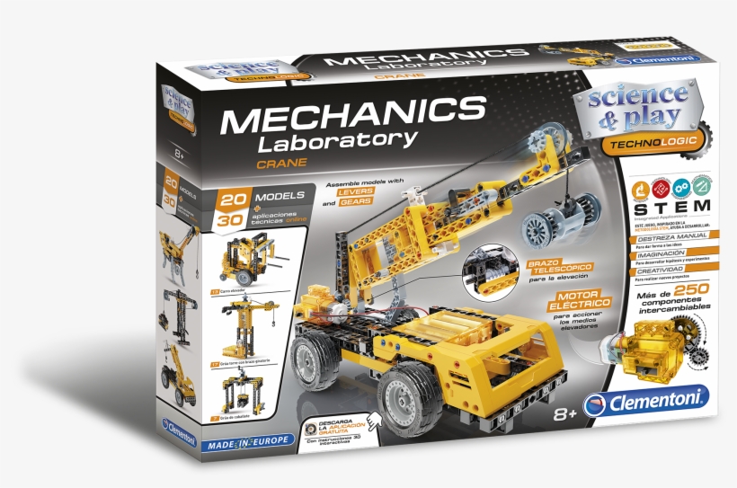 Mechanics Laboratory - Cranes Kit - 1890x1461 PNG Download - PNGkit