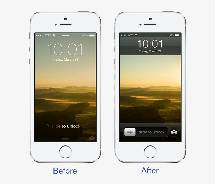 Ios 7 Lockscreen Buttons Png - 600x643 PNG Download - PNGkit