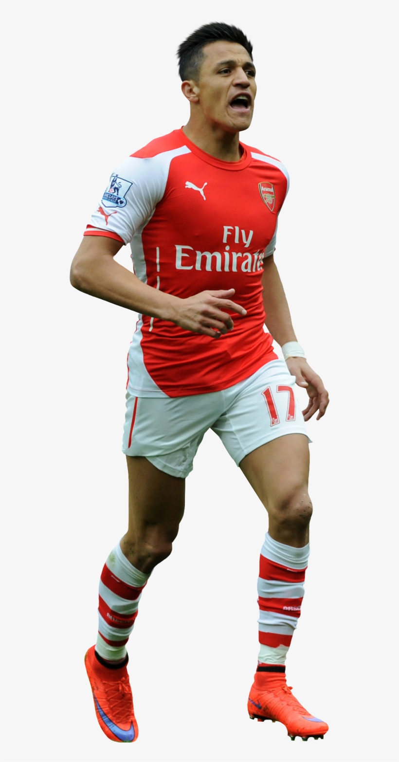 Alexis Sanchez - 537x1486 PNG Download - PNGkit