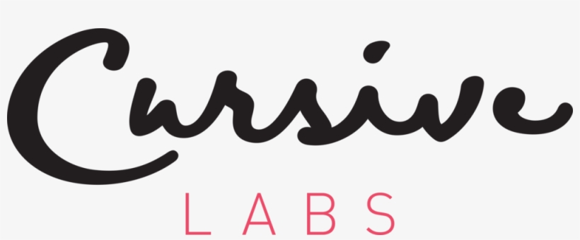Cursive Logo - 1000x367 PNG Download - PNGkit