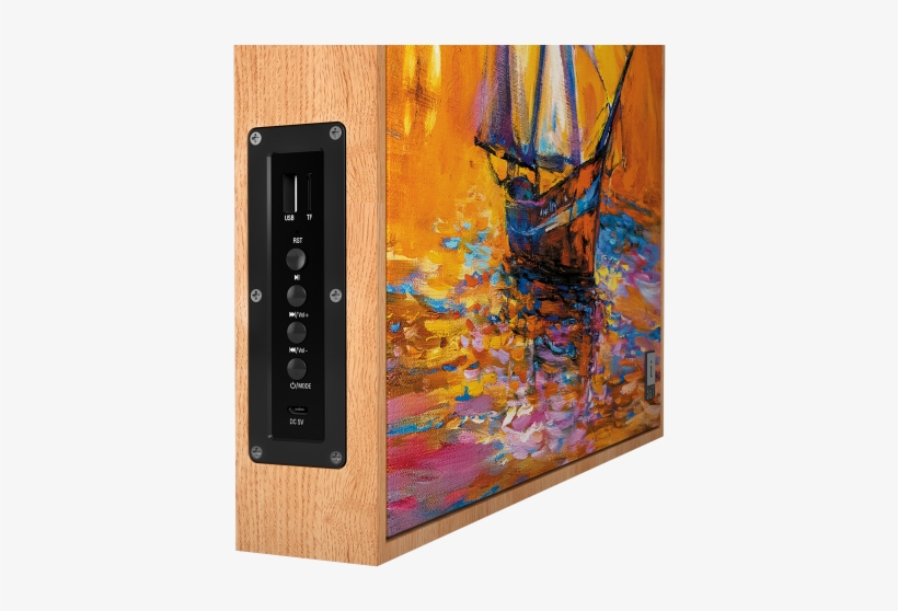 Iball Frame Speakers Frame Speaker - Loudspeaker - 500x500 PNG Download ...