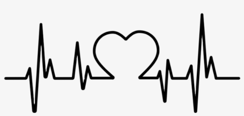 Heartbeat Figure Love Heart Sticker Picsart - World Heart Day 2018 ...