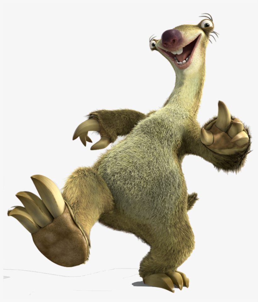 Sid The Sloth Png Banner Freeuse Stock Sid Ice Age 951x1080 PNG