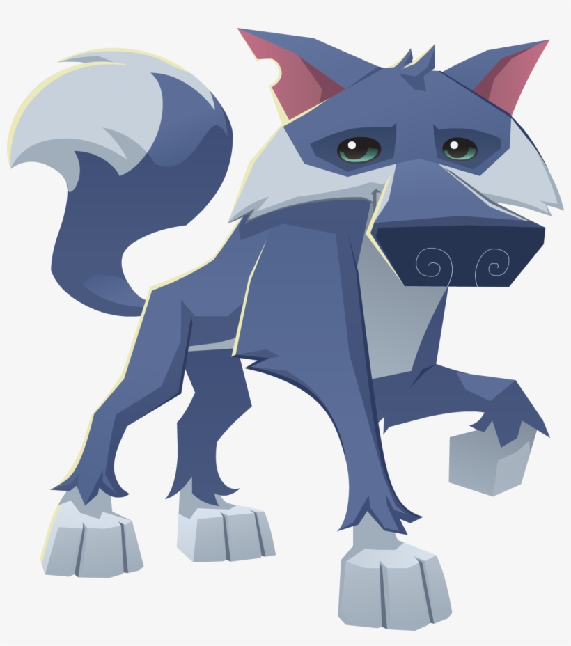 Animal Jam Wolf - Animal Jam - 1228x1330 PNG Download - PNGkit