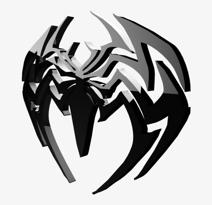 3d Transperant Logo By Bussye On Deviantart - Venom 2018 Spider Symbol ...
