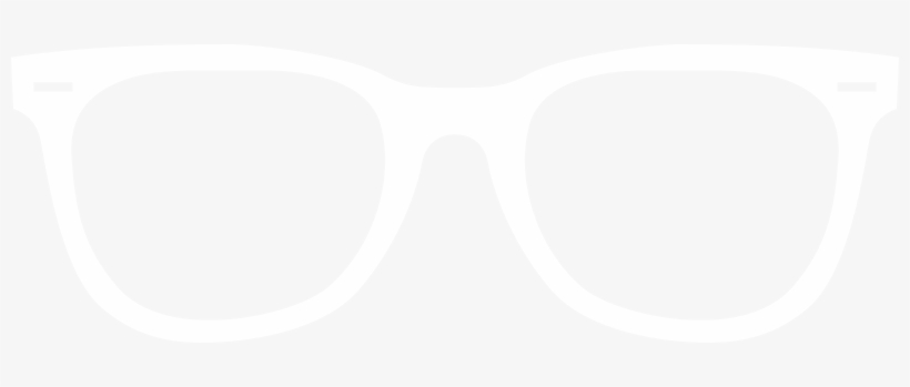 Download Transparent Glasses Logo White - Circle - PNGkit