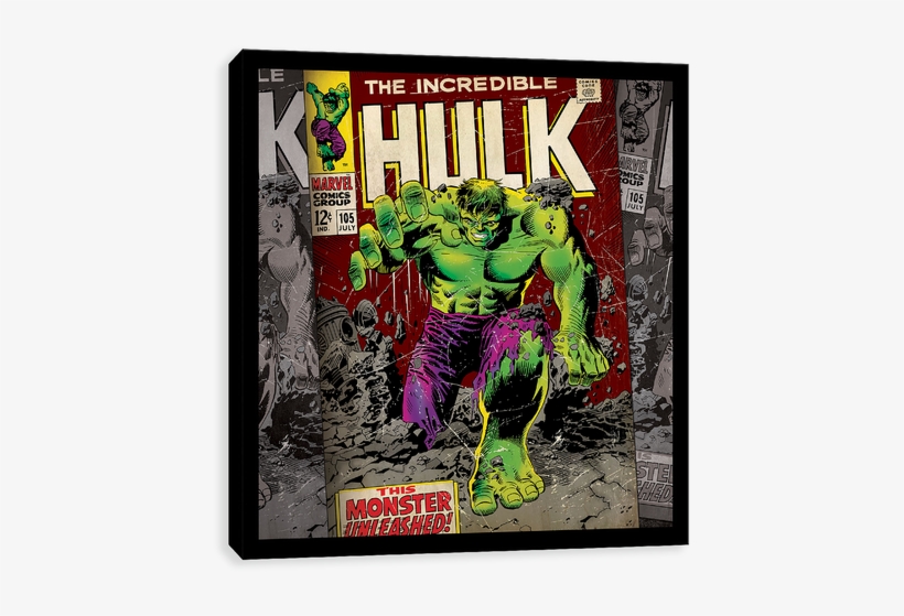 Monster Unleashed - Incredible Hulk 105 - 500x500 PNG Download - PNGkit