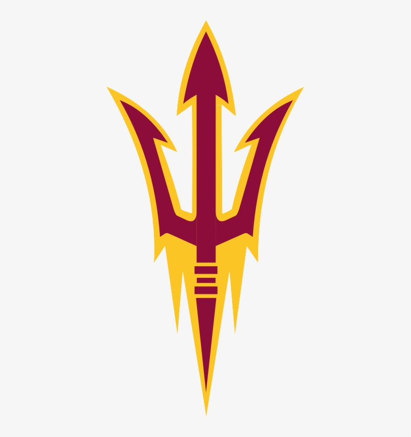 Fear The Fork - Arizona State Sun Devils Logo Png - 395x790 PNG ...