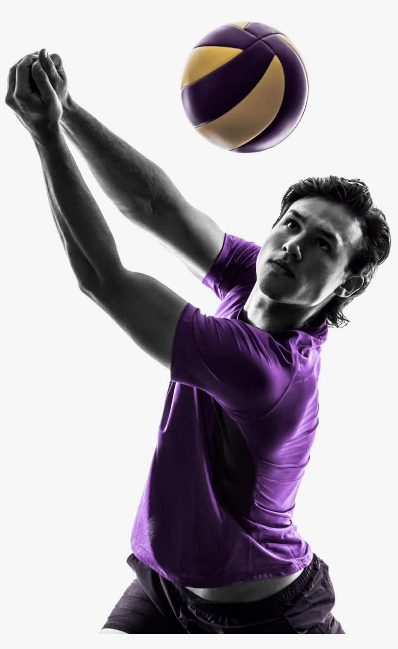 Download Transparent Volleyball - Male Volleyball Player Png - PNGkit