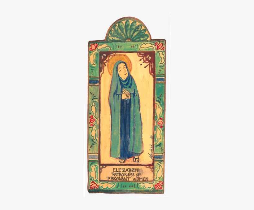 Saint Elizabeth Retablo Wall Hanging - Saint - 480x600 PNG Download ...