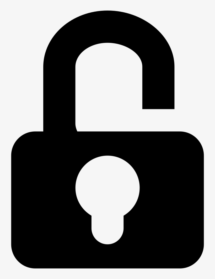 Download Transparent Open Lock Png - PNGkit