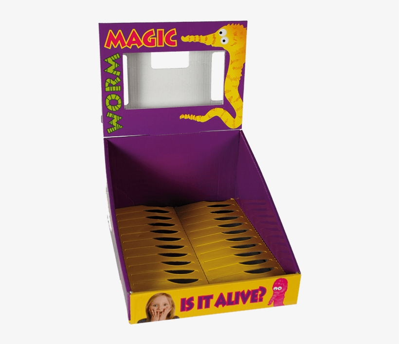 Carton Display Box For Magic Worm - 945x709 PNG Download - PNGkit