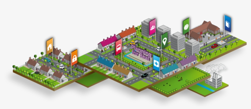 Town Png - 948x359 PNG Download - PNGkit