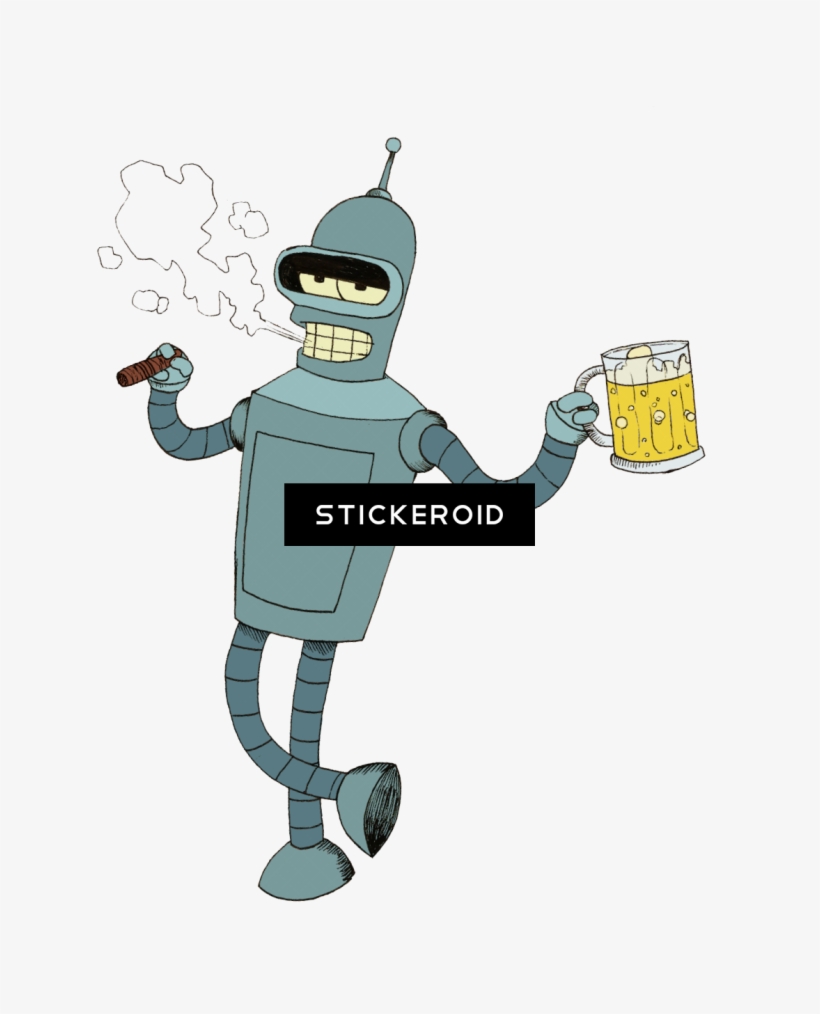 Party Bender Futurama - 1149x1365 PNG Download - PNGkit