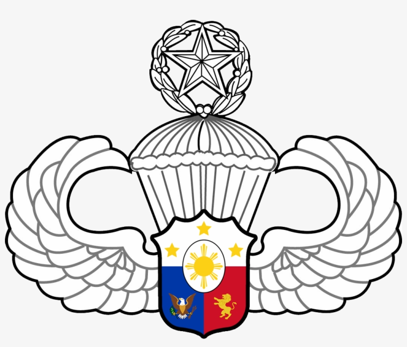 Master Afp Parachutist Badge - 1050x845 PNG Download - PNGkit