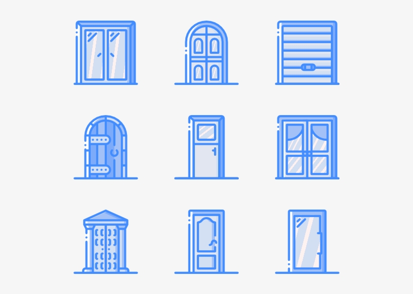 Architectural Doors - 600x564 PNG Download - PNGkit