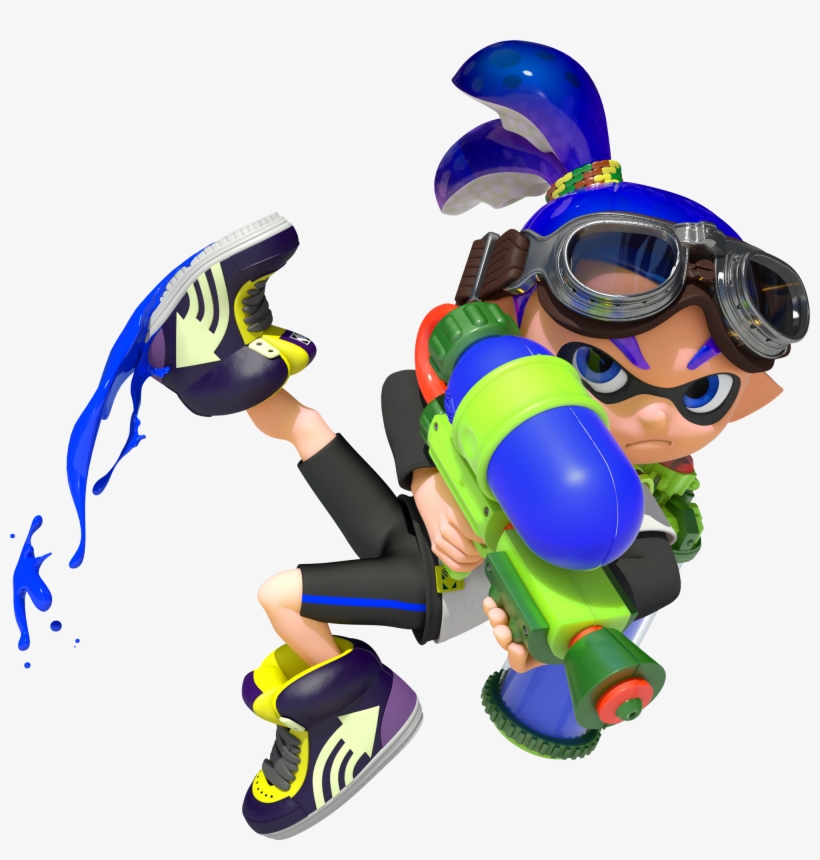Inkling Boy Cg Art - 1481x1481 PNG Download - PNGkit