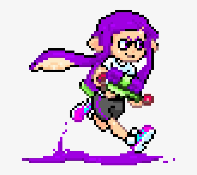 Purple Inkling - 660x650 PNG Download - PNGkit