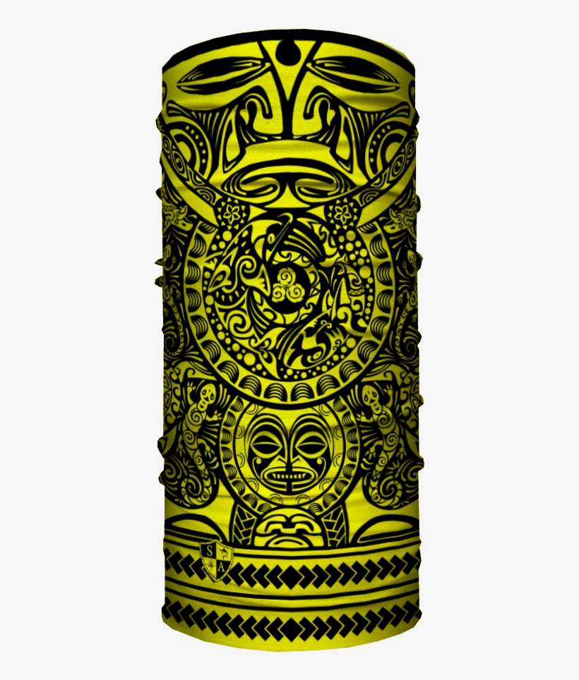 Polynesian Tribal Yellow - 1000x1000 PNG Download - PNGkit
