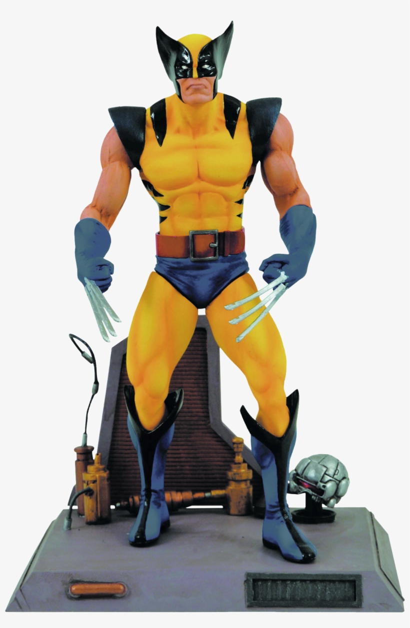 Wolverine Marvel Select 6” Action Figure - 1109x1646 PNG Download - PNGkit