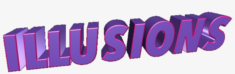 Illusions Transparent Transparent Text Text 3d Text - 1242x638 PNG ...