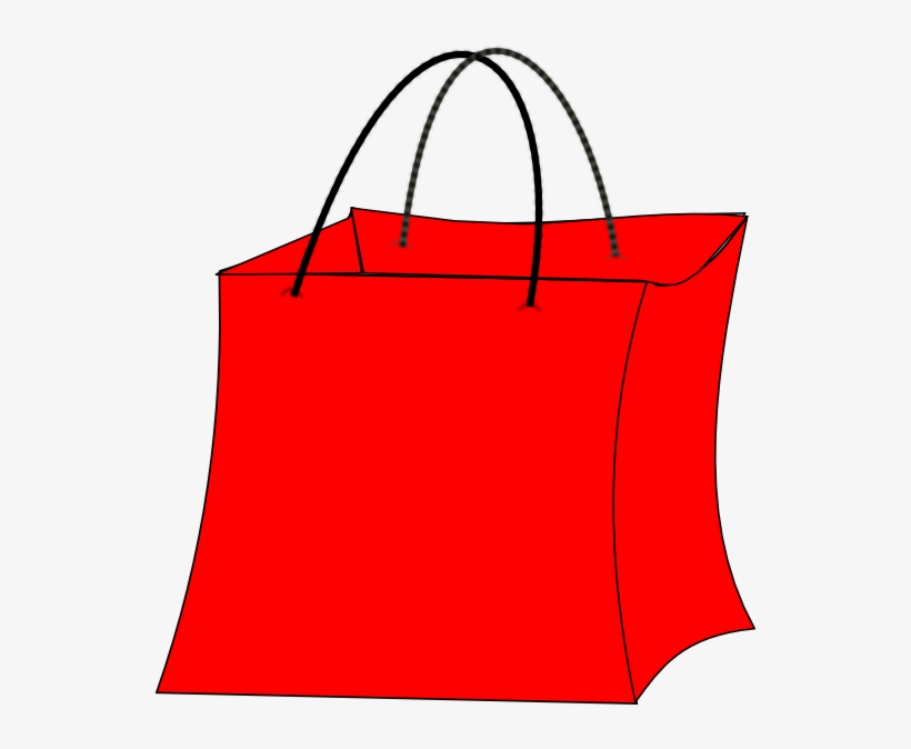 Red Bag Clip Art At Clker - 540x594 PNG Download - PNGkit