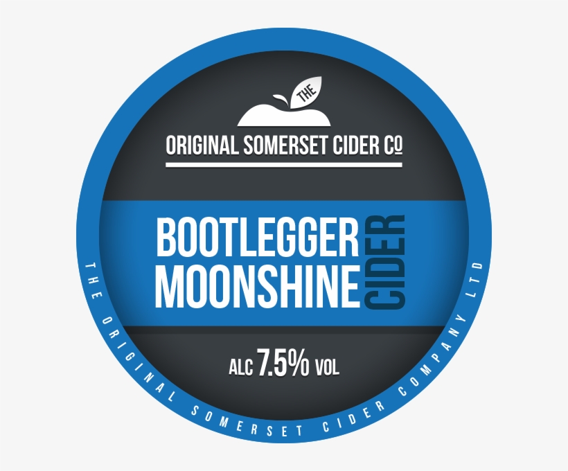 Moonshine Label 600x600px - Original Somerset Cider Company Bootlegger ...