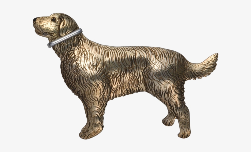 Golden Retriever Pin/pendant - 640x640 PNG Download - PNGkit