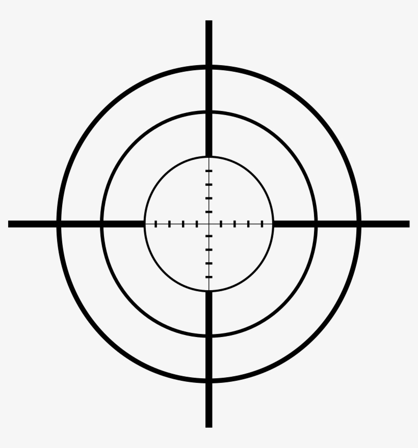 Scope Transparent Png - Gun Crosshairs Png - 800x800 PNG Download - PNGkit