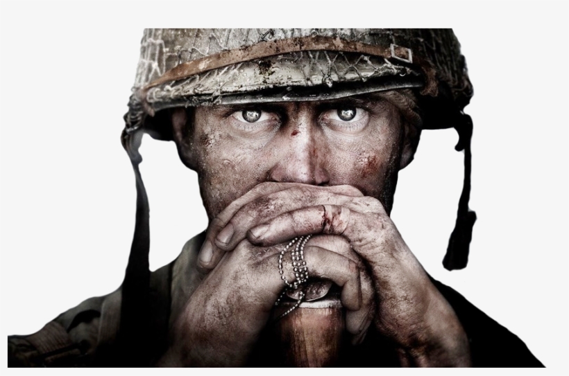 Download Transparent Cod Ww2 Face Reveal - Call Of Duty: Wwii (ps4 ...