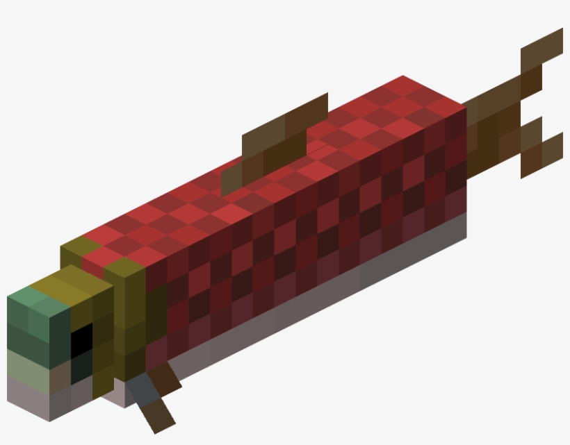 File - Salmon - Minecraft Salmon Mob - 826x606 PNG Download - PNGkit