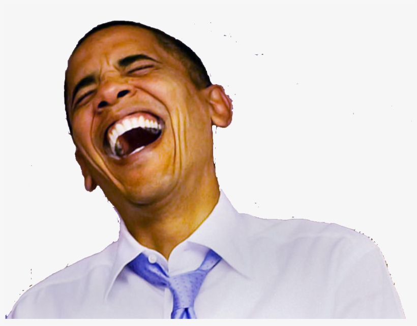 Obama Laughing Png - Obama Laughing - 1200x900 PNG Download - PNGkit