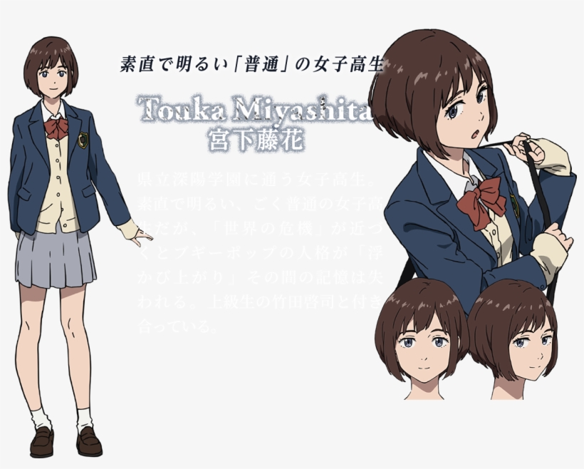 View Fullsize Miyashita Touka Image - 1379x997 PNG Download - PNGkit