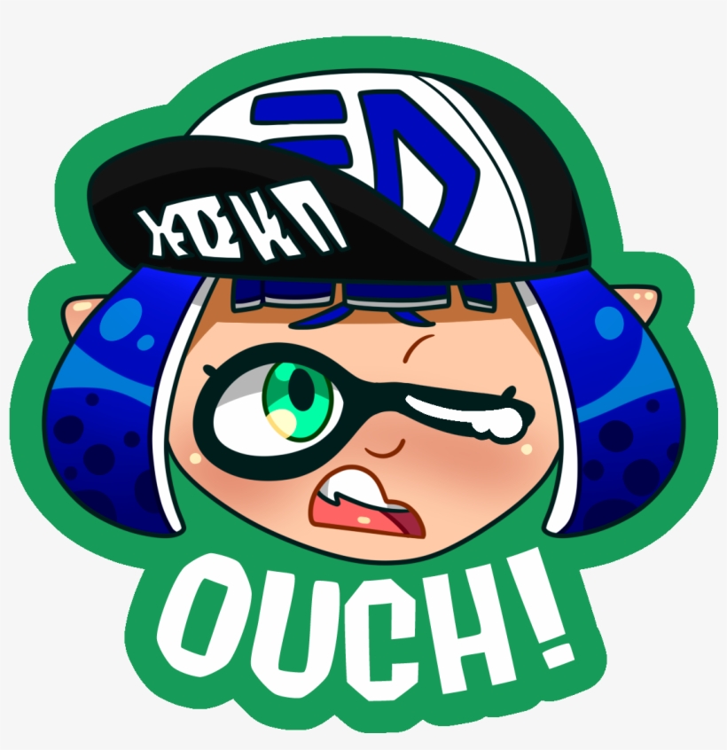 Splatoon Inkling Expression Stickers - 1200x1200 PNG Download - PNGkit