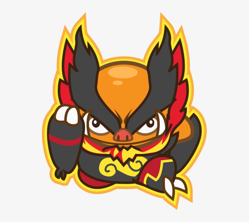 Emboar - 543x651 PNG Download - PNGkit