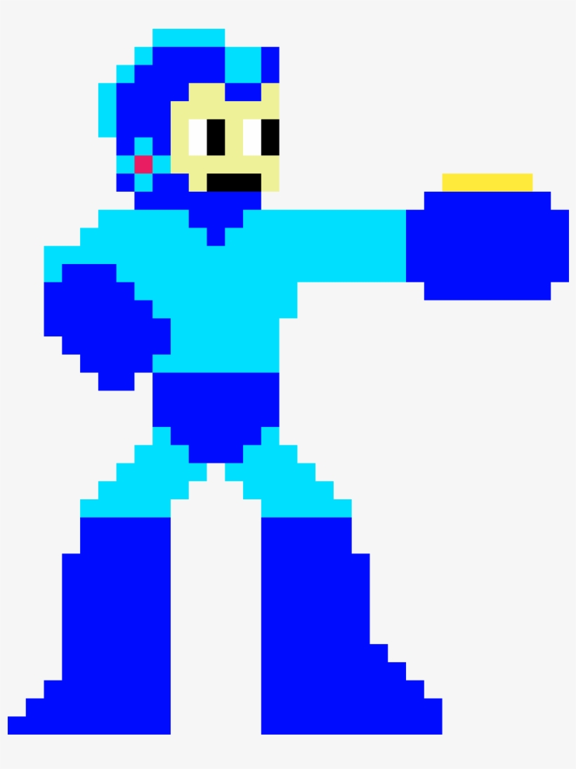 Megaman Sprite - 1170x1170 PNG Download - PNGkit