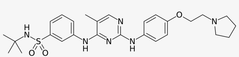 File - Fedratinib Structure - Svg - 2480x590 PNG Download - PNGkit