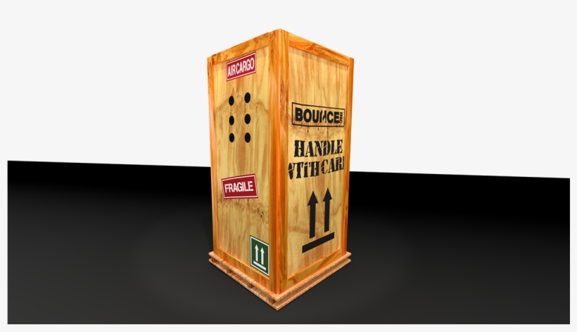 Bounce Inc Shipping Crate - 1200x675 PNG Download - PNGkit