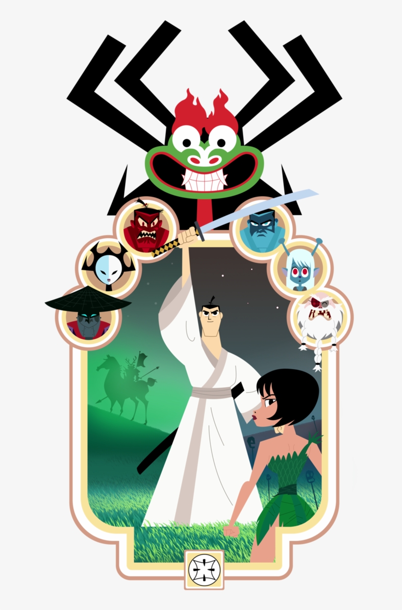 Samurai Jack By Supasmashsketcher - 668x1196 PNG Download - PNGkit