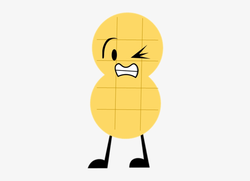 Peanut - Bfdi Png Peanut Body - 257x514 PNG Download - PNGkit