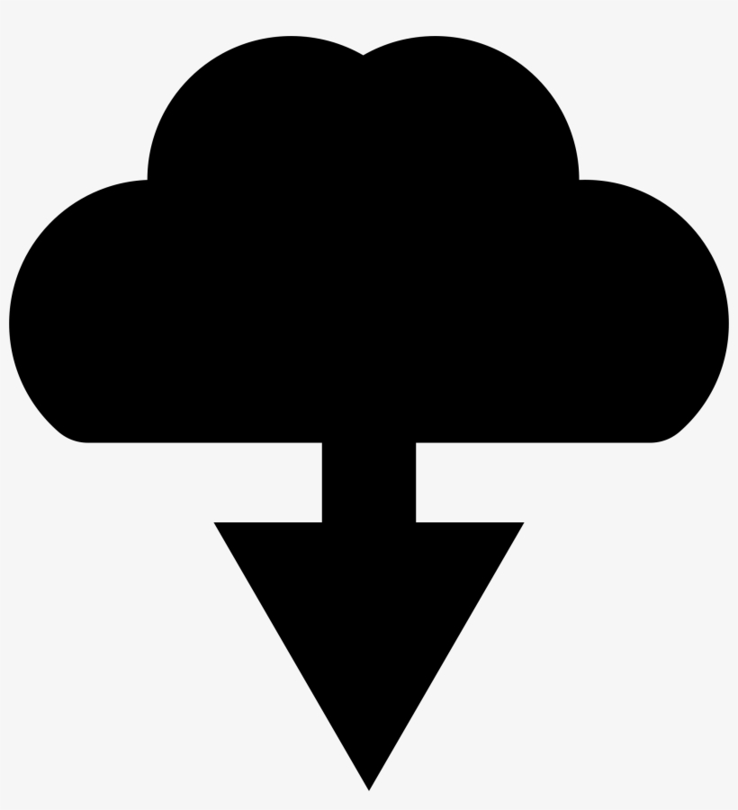 This Free Icons Png Design Of Simple Download Cloud - 2146x2254 PNG ...