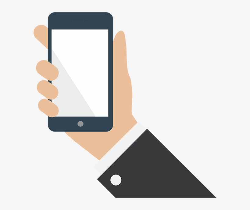 Hand Holding Phone - Hand Holding Phone Png - 600x608 PNG Download - PNGkit