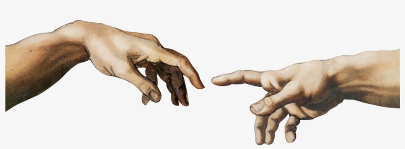 Download Transparent Transparent 'the Creation Of Adam' - Creation Of ...