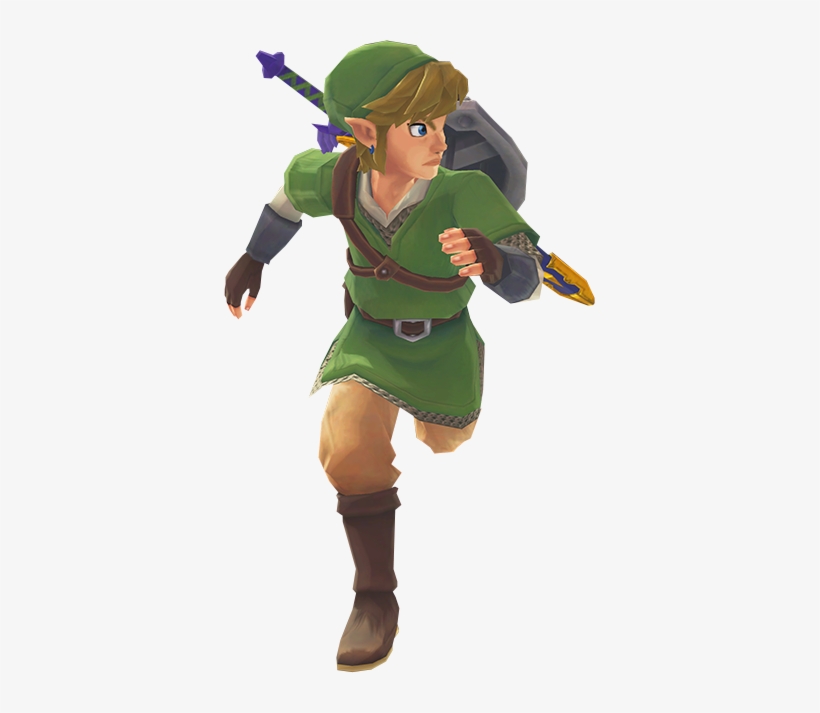 The Legend Of Zelda - Zelda Skyward Sword Link - 281x480 PNG Download ...